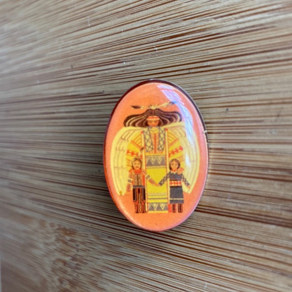 Jewelry | Vintage Native American Angel Pin | Poshmark